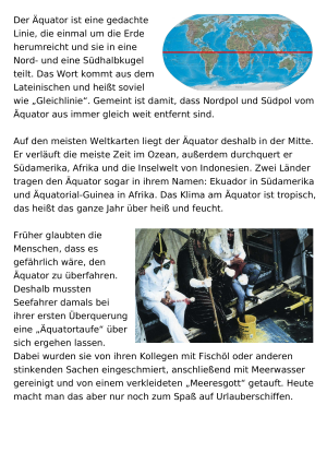 Äquator - WissenA5